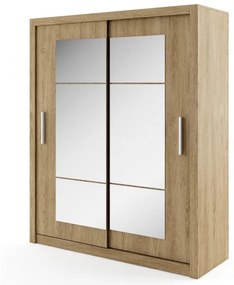 Casarredo Šatní skříň IDEA 02 shetland zrcadlo 180 cm