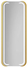 Zrcadlo Mezos Gold LED Rozměr: 55 x 140 cm