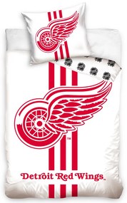 Hokejové povlečení NHL Detroit Red Wings White