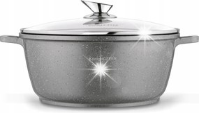 Hrnec Indukce Nepřilnavý Velký Konighoffer Pollo Grey 6,3 l 28 cm