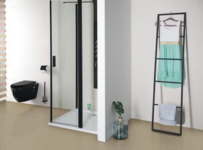 Sapho Sapho, SKA stojící sušák ručníků 420x1700x20mm, černá mat, SKA551
