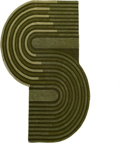 XXXLutz VLNĚNÝ KOBEREC, 120/180 cm zelená Flair Rugs - Online Only koberce & rohožky - 003165044401