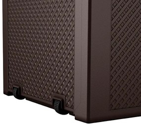 Tomido Zahradní úložný box EMILY STORAGE BOX 280L hnědý