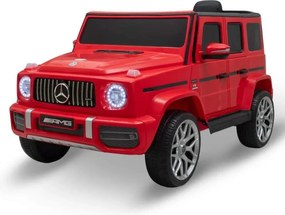 Elektrické autíčko Baby Mix Mercedes-Benz  G63 AMG červené