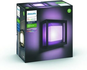 PH 17438/30/P7 Hue LED White and Color Ambiance Venkovní stropní/ nástěnné svítidlo Philips Econic 17438/30/P7 černé 2200K-6500K RGB - PHILIPS HUE (915005731901)