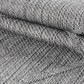 Ayyildiz, Kusový koberec Patara 4952 Grey – na ven i na doma, 140x200, šedá, chodba / předsíň