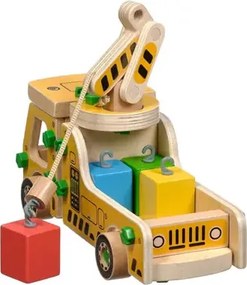 Lucy  Leo Autojeřáb konstrukční set / od 3 let