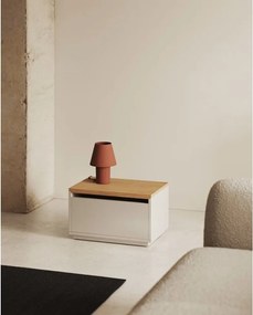 Truhla v dekoru dubu v přírodní barvě 60x35 cm Abilen – Kave Home