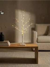 Sinsay - Dekorativní LED lampička ve tvaru stromu - bílá