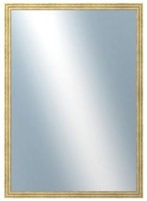 DANTIK - Zarámované zrcadlo - rozměr s rámem cca 50x70 cm z lišty DEFINO zlatá (2898)
