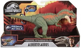 Jurský svět dinosauři v pohybu albertosaurus, mattel gvg67