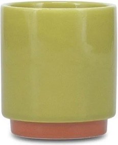 Zelený/oranžový kameninový šálek 130 ml Duo – ONA