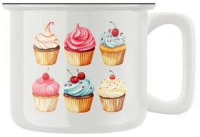 Mablo Keramický retro hrnek "Cupcakes" Hrnek: Keramický retro 500 ml