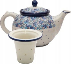 Čajník na čaj Imbryk 1.2 l sítko Bolesławiec