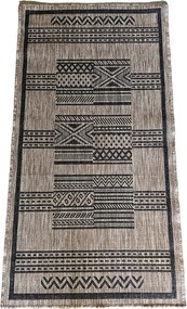 HU Hnědý sisalový koberec Sizal Indian – bronzový Rozměr: 40x60 cm
