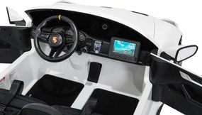 Elektrické autíčko Porsche 911 GT3 MP4 bílé