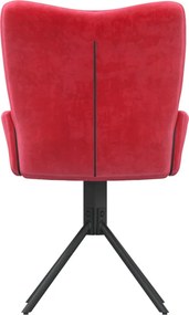 vidaXL Otočné jídelní židle 2 ks samet [344814] Barva: Růžová
