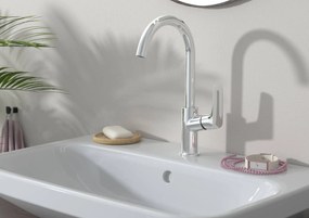 Hansgrohe Logis, umyvadlová baterie s výpustí, chromová, 71130000