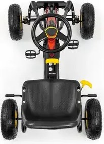 Šlapací motokára Thor černá / Šlapací motokára / pro děti