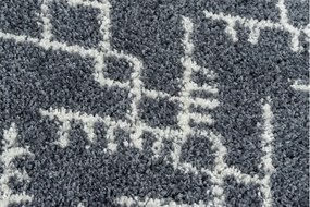 Dywany Łuszczów Kusový koberec Berber Tanger B5940 grey and white ROZMĚR: 120x170