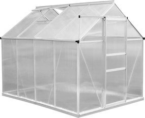 SLOVAKIA TREND EXPORT Skleník polykarbonát  Alu, PC 6 mm, 250x190x195 cm Strend Pro Greenhouse,