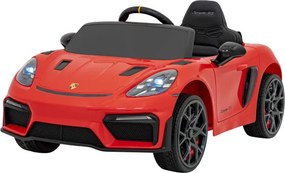 Elektrické autíčko Porsche Spyder RS ​​718 MP4 červené