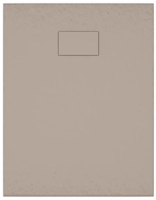 vidaXL Marketos Sprchová vanička SMC hnědá 90 x 70 cm
