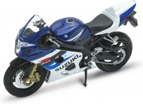Welly Motocykl Suzuki GSX-R750 1:18 modrý