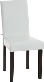 Jídelní židle Ina tmavě hnědá – bílá