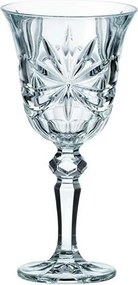 Crystal Bohemia sklenice na víno Lorey ribbon 220 ml 6 ks