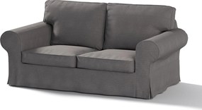 Potah na pohovku IKEA Ektorp 2-místná rozkládací  NOVÝ MODEL 2012 barva šedá látka pletený vzor
