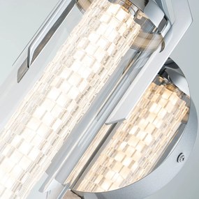 Luxusní nástěnné světlo Eurofase Espada Chrom 50 cm LED 18W