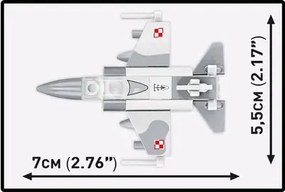 COBI 5929 Armed Forces F-16 C Fighting Falcon / 1:300 / 54 kostek