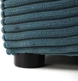 Extra prostorná pohovka, modrá / mentolová / světle šedá, Gilena BIG SOFA