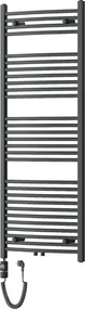 Mexen Ares, elektrické topné těleso 1500x600 mm + topná tyč 900 W, antracitová, W102-1500-600-2900-66