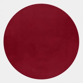 Vopi | Kusový koberec kruh Pouffy 5100 red - Kruh 120 cm průměr