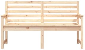 Zahradní lavice 159,5 x 48 x 91,5 cm masivní borové dřevo - Default Title