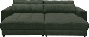 XXXLutz POHOVKA BIG SOFA, textil, kompozitní dřevo, tmavě zelená MID.YOU - Pohovky - 002220033611