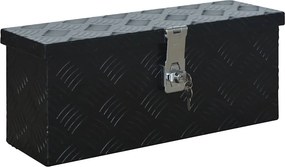 Hliníkový box 485 x 140 x 200 mm černý 144845
