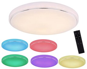 Globo | Globo 48408-40 - LED RGB Stmívatelné stropní svítidlo KALLE 1xLED/40W/230V + DO | GL5262