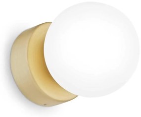 Ideal Lux | Ideal Lux - LED Nástěnné svítidlo PERLAGE 1xG9/3W/230V zlatá/bílá | ID292410
