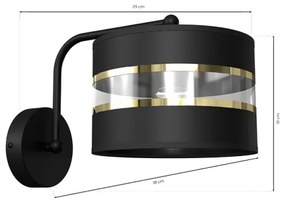 Flexibilní svítidlo ULTIMO 1xE27/60W/230V černá