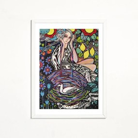 Yulia Novikova | Návyky Rám: Černý, Velikost: 60 x 40 cm