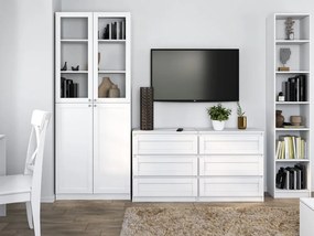 TPS Vitrína Pafos 2D2S 80 cm, bílá