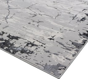 BE Koberec Allianz 6308 GREY - šedý obdélníkový Rozměr: 60x100 cm