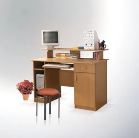 Počítačový stůl MAX1 - doprava zdarma barevné provedení dub sonoma