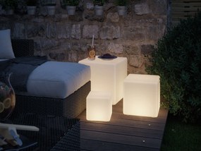 Paulmann 94181 Plug&Shine Cube, venkovní světelný objekt 6,5W LED 3000K, 30x30x30cm, IP67