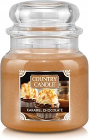 Střední svíčka Caramel Chocolate Country Candle