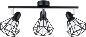 Sollux Lighting Stropní svítidlo ARTEMIS 3 černé