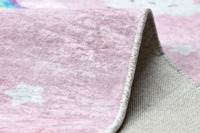 Dywany Łuszczów Dětský kusový koberec Junior 52063.802 Rainbow pink ROZMĚR: 160x220